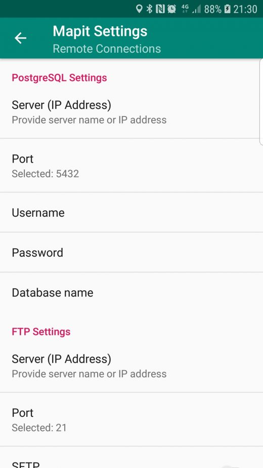 Direct Export to PostgreSQL database - Mapit Spatial - Geopackage manager